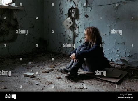 Hopeless Girl Sitting On Floor Hi Res Stock Photography And Images Alamy