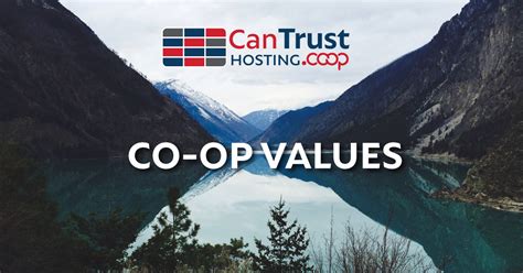 Co Op Values Cantrust Hosting Co Op