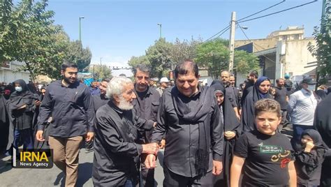 معاون رئیسی با خانواده اش به راهپیمایی اربعین آمد عکس خبرآنلاین