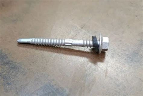 Mild Steel Ms Self Drilling Screw For Construction Size 4inchl At
