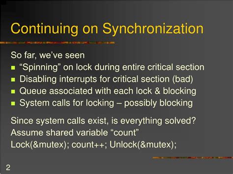 Ppt More Synchronization Semaphores Powerpoint Presentation Free Download Id5408641