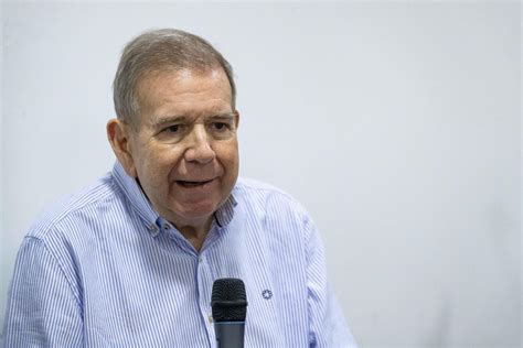 Edmundo González Promete Una Venezuela Con Libertad De Prensa Diario