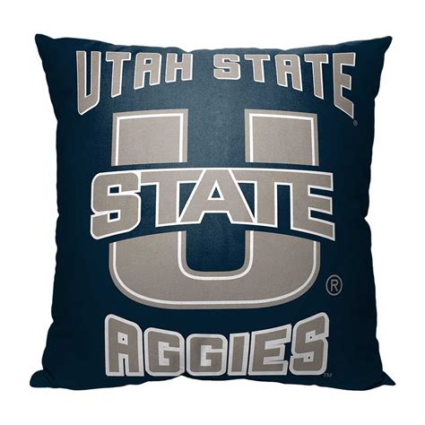 Ncaa Utah State Aggies Alumni Throw Pillow 18x18 Inches