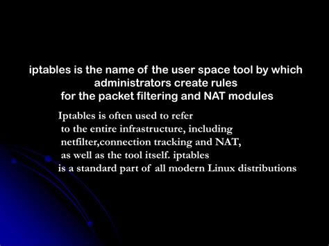 Ppt Network Security Using Iptables Powerpoint Presentation Free Download Id6876454