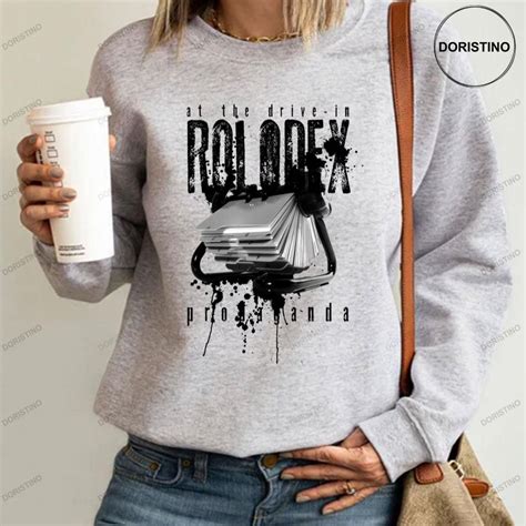 Rolodex Propaganda At The Drive In 1 Limited Edition T Shirt