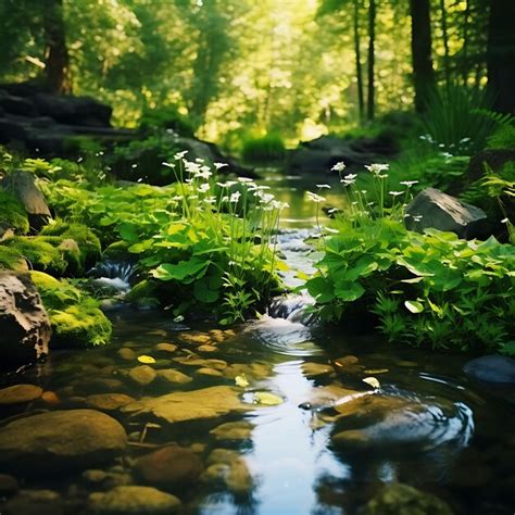 Premium Ai Image Reeds Aquatic Plant Oasis Alive Lush Natural Habitat