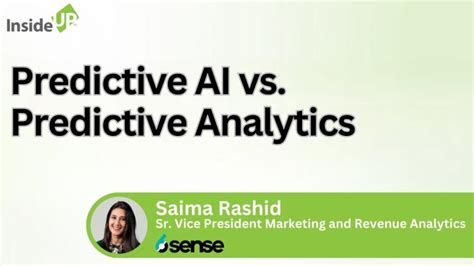 Insideup On Linkedin Predictive Ai Vs Predictive Analytics