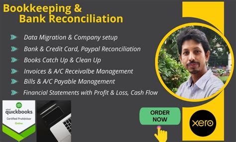 Do Bookkeeping And Reconciliation Using Quickbooks Online And Xero By