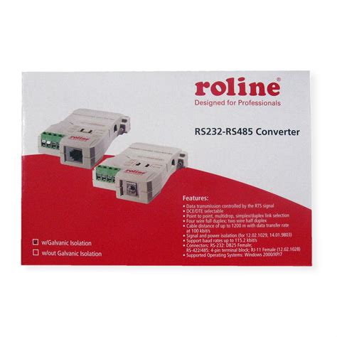 Converter Rs Rs With Galvanic Isolation Secomp Nederland Gmbh
