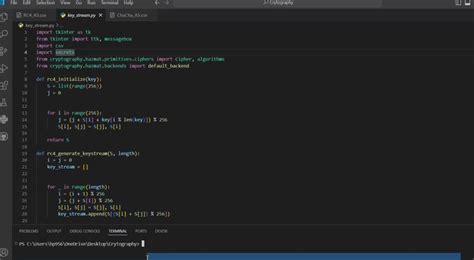Himanshi Prajapati On Linkedin Cryptography Keygeneration Python