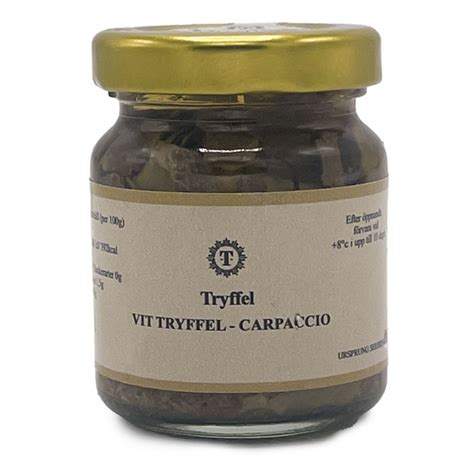 Köp Tryffelgåva Vit Tryffel Carpaccio 50g På