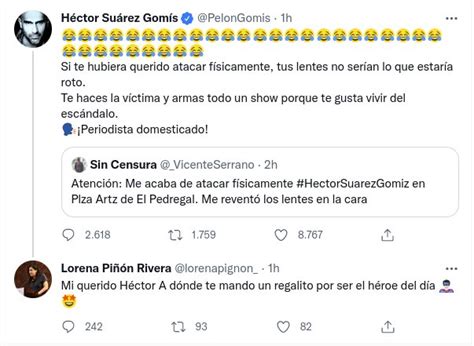 Vicente Serrano Denuncia Formalmente A Héctor Suárez Gomís Por Agresiones