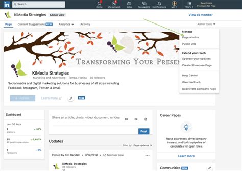 how to grant someone admin rights to your linkedin business page