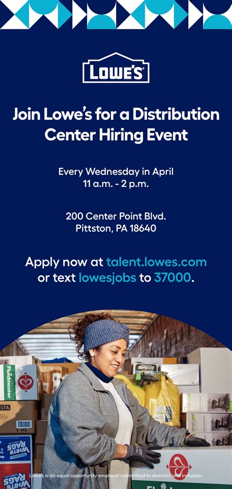 Lowe S Distribution Center Application At Indiana Houlding Blog