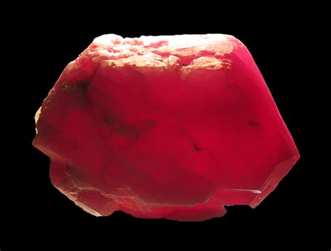 Ruby Old Historic Locality Fluorescent Sivec Marble Quarries Sivec Mtn Prisad Prilep