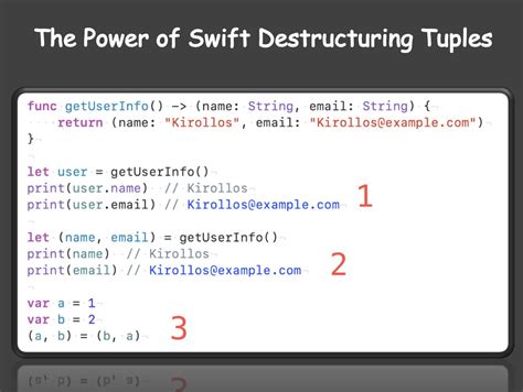 Kirollos Maged On Linkedin Swift Iosdeveloper Tuples Code Apple
