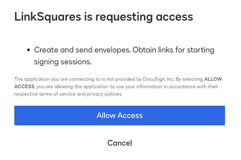 Docusign Integration In Finalize Linksquares Help Center