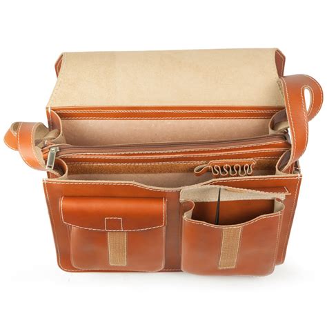 Aktentasche Lehrertasche Leder Cognac I Jahn Lederwaren Jahn Lederwaren