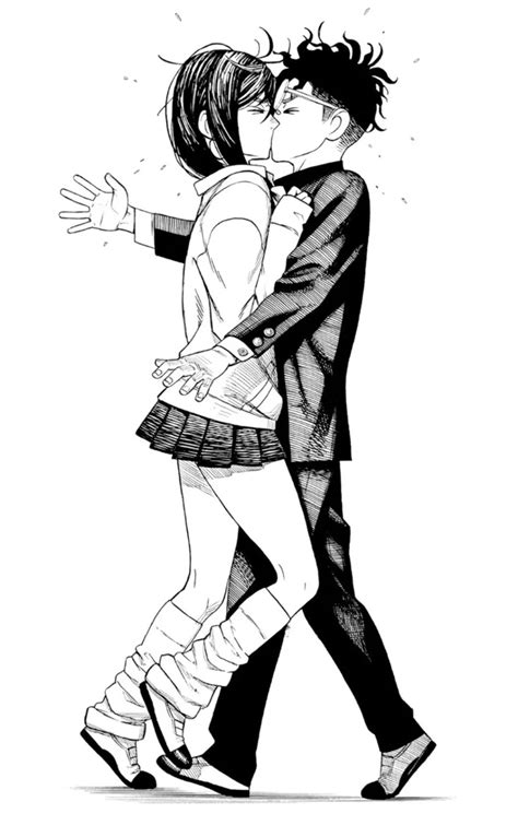 Okarun And Momo Ayase Manga 2560x1440 Wallpaper Manga Pages Anime Kiss