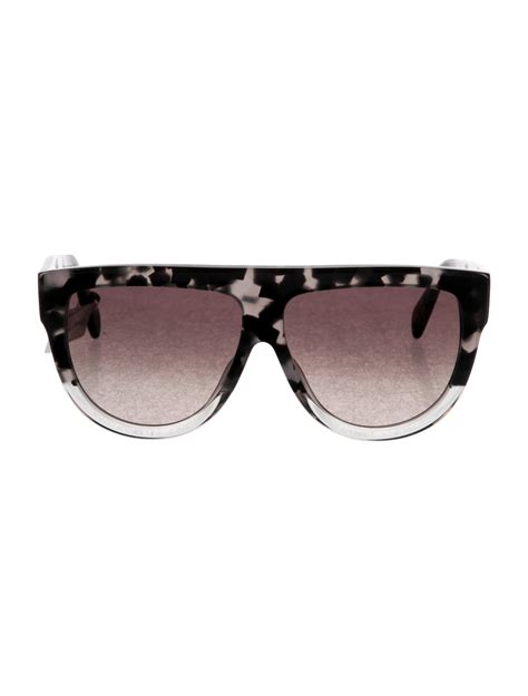 Celine Céline Drop Aviator Sunglasses Black Sunglasses Accessories