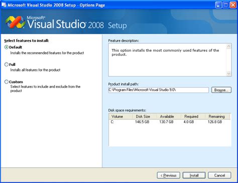 WPF Installation And Configuration Of Visual Studio