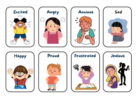 Free Printable Emotion Cards For Autism Free Printables Hub