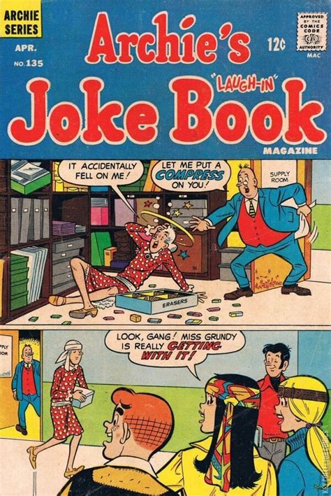 Archies Joke Book Magazine 135 Published April 1969