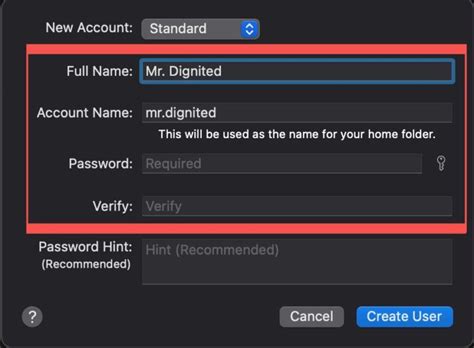How To Create Multiple User Accounts On Mac Dignited