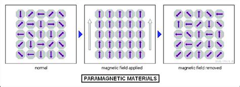 29 An Schematic Diagram Of Spin Structure In Paramagnetic Materials Download Scientific Diagram