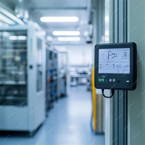 Digital Sensors Monitoring Temperature And Humidity In A Product