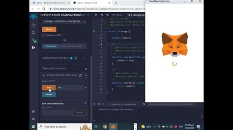 Web3 Introduction To Smart Contracts Remix Sepolia Metamask