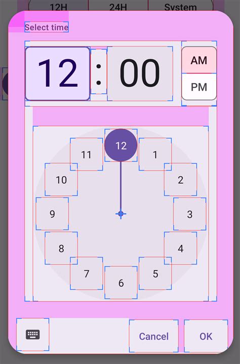MaterialTimePicker Fix Divider Alignment On The Clock Display By Pubiqq Pull Request