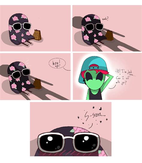 Adorable Story Of How Ghost Tyler Meets Alien Josh From Tumblr Tyler