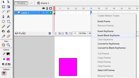 Animasi Macromedia Flash 8 Shape Tween