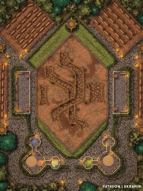 [battlemap][48x64][3072x4096] Strixhaven Aerojaunt Field