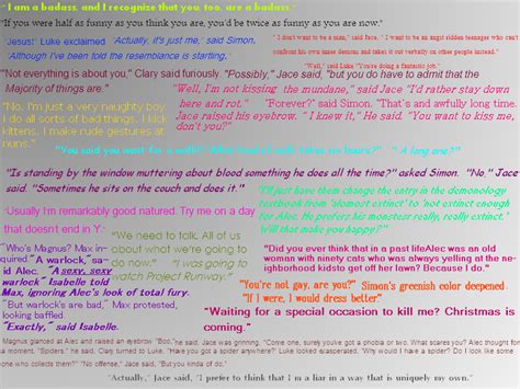 Mortal Instruments Series Quotes Quotesgram