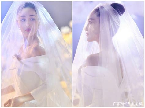 张馨予何捷大婚无水印近照，新娘流泪那一刻，美哭了百科ta说