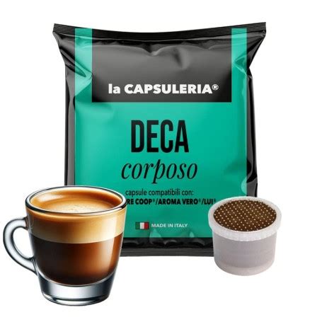 FiorFiore Coop Aroma Vero Lui Espresso compatible capsules Caffè Nero Fiore