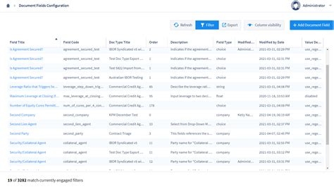 Document Fields — Lexpredict Contraxsuite Documentation