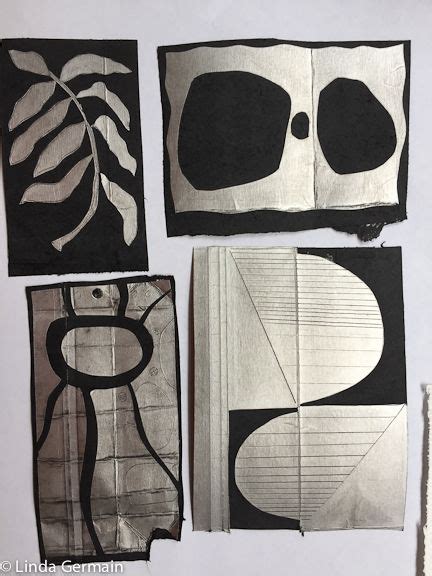 Another Day Of Tetra Pak Printing Linda Germain Collograph Intaglio