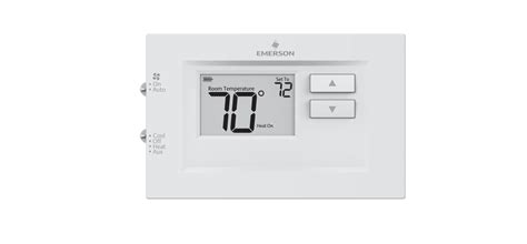 Emerson 1f85u 22np Non Programmable Thermostat Instruction Manual Thermostat Guide