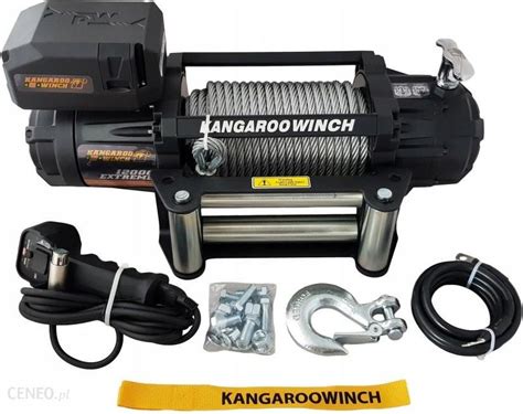 Kangaroo Winch Wyciągarka Elektryczna Kangaroo Xt 12000 Lbs 12V