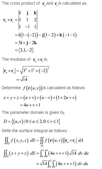 Stewart Calculus 7e Solutions Chapter 16 Vector Calculus Exercise 16 7