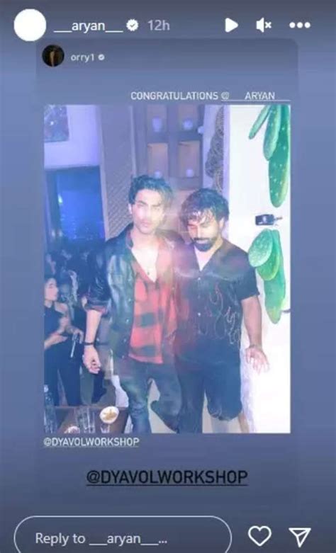 Shah Rukh Khans Son Aryan Khan Parties With Orhan Awatramani And