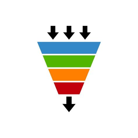 Sales Lead Funnel Vector Icon 7126378 Vector Art At Vecteezy