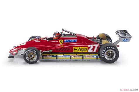 フェラーリ 126 C2 1982 ベルギー ゾルダー GP No 27 G Villeneuve ビルヌーブコレクション ミニカー 画像一覧