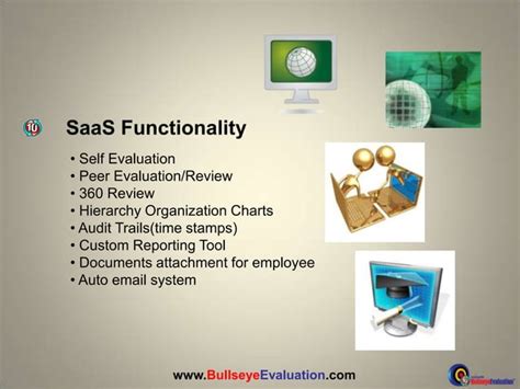Bullseyeevaluation Employee Review Software Ppt
