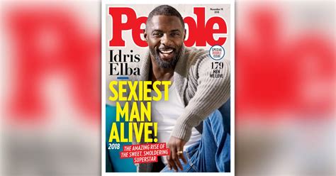 Idris Elba Is People Magazines Sexiest Man Alive