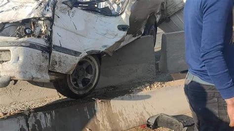 إصابة 7 أشخاص إثر انقلاب سيارة ربع نقل بالمنيا الوطن