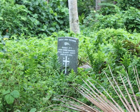 Cook Islands Military History Research Project And Online Cenotaph Pte John Ruru Maoate 60687